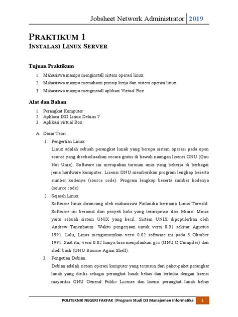 Instalasi Linux Pdf