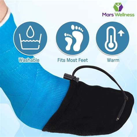 Mars Wellness Premium Cast Sock Toe Cover Fits Leg Ankle And Foot