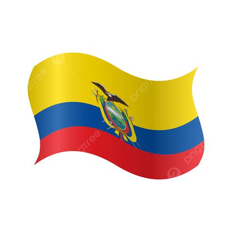 Bandera Ecuatoriana PNG Ecuador Bandera Dia Ecuatoriano PNG Y