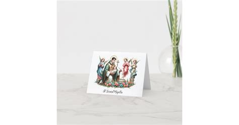 St Gerard Majella Patron Saint Of Ttc Thank You Card Zazzle