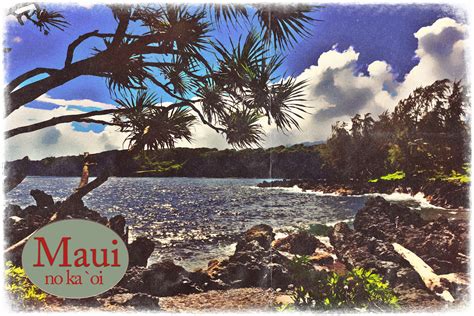 Maui Travel Postcard Poster Free Stock Photo Public Domain Pictures