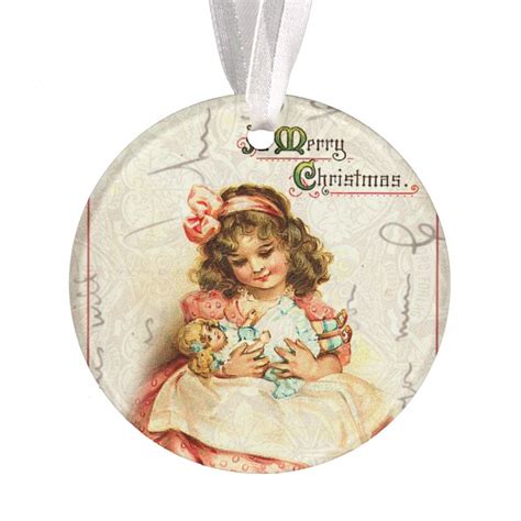 Personalized Vintage Victorian Christmas Ornament Zazzle Victorian