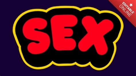 Sex Trendy Text Effect Generator