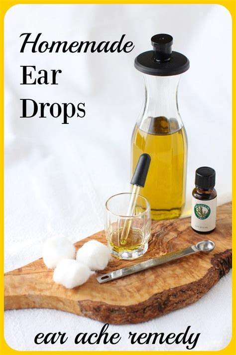 Ear Infection Remedy Artofit