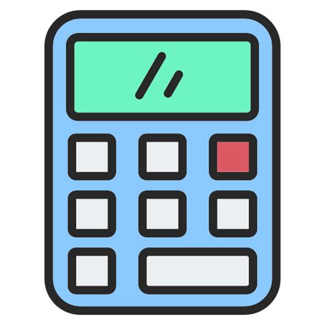Calculator Generic Color Lineal Color Icon