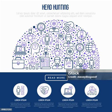 얇은 선 아이콘으로 30 원에 머리 사냥 개념 직원 Hr 관리자 초점 이력서 서류 가방 성과 경력 성장 인터뷰입니다 웹 페이지에