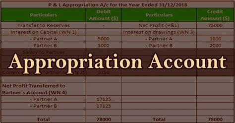 Appropriation Account Assignment Point