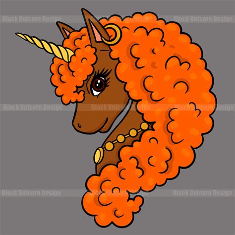 Beautiful Afro Unicorns Sublimation Designs Black Unicorns Tumbler And