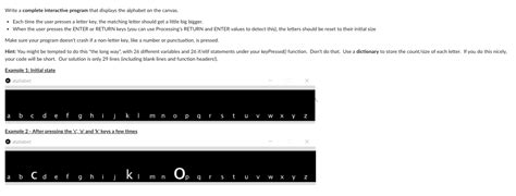 Solved Write A Complete Interactive Program That Displays