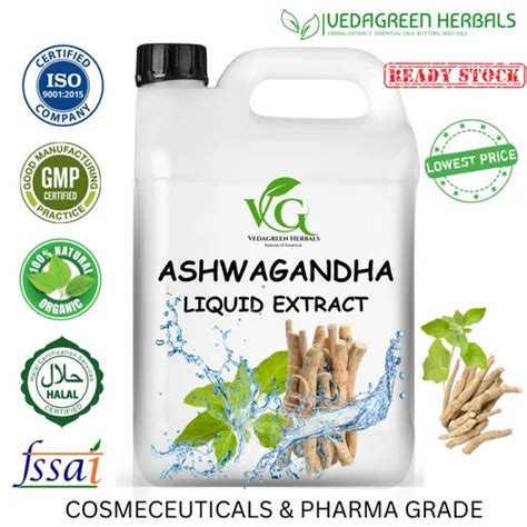 Ashwagandha Liquid Extract At ₹ 450kg In New Delhi Id 2852418660555