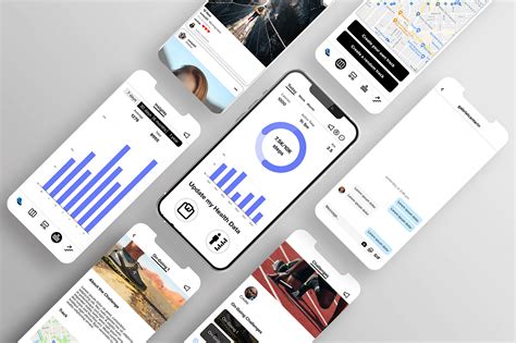 StepTrackr App UI Design Behance