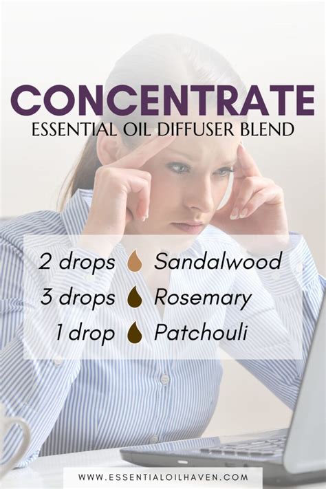 10 Essential Oil Diffuser Blends For Focus And Concentration