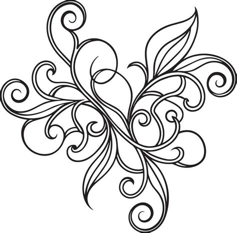 Swirl Outline Vector Art Icons And Graphics For Free Download