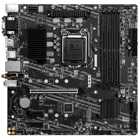 Placa Mãe MSI B460M PRO VDH WIFI Chipset B460M INTEL LGA 1200 mATX