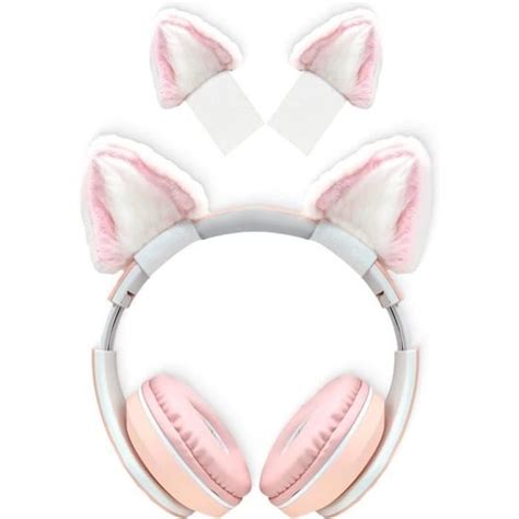 Kitty Ears Décoratif Pour Écouteurs Universel Cospaly Oreilles Décoration De Chat Mignon