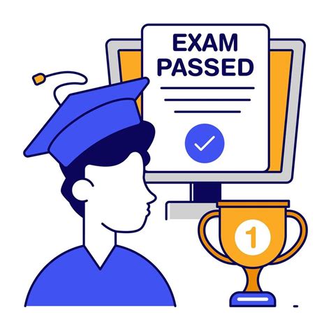 Editable Design Icon Of Exam Passed 60453474 Vector Art At Vecteezy