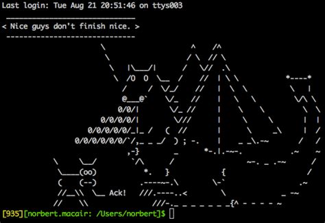 Cowsay Fortune Itoutlineme