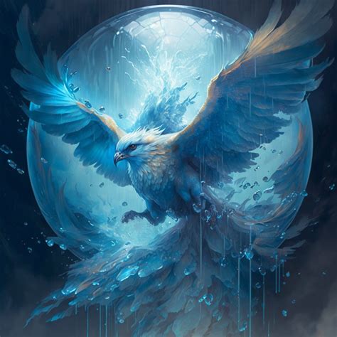 Water Phoenix In 2023 Mythical Creatures Mythological Creatures