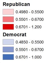 Arcgis Desktop Displaying Quantitative Data In Choropleth Legend