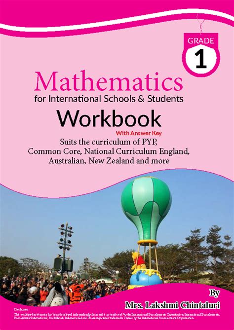 First Grade Math Workbook
