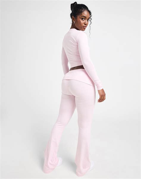 Pink Hoodrich Poise Flare Leggings Jd Sports Global