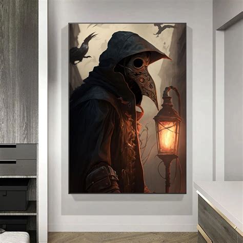 Steampunk Plague Doctor Art