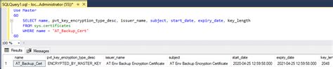 Backing Up A Sql Server Database With Encryption Sql Dba Blog