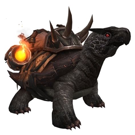 Savage Ebony Battle Turtle Warcraft Mounts
