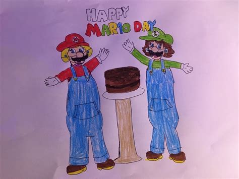 Princesses Celebrate Mario Day By Powerpup97 On Deviantart