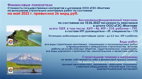 ГЭС Монтаж Строительно монтажные работы Online Presentation