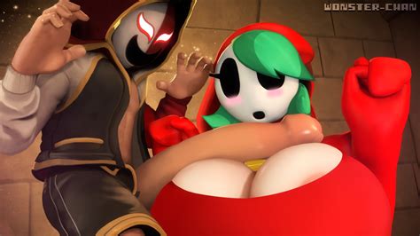 Rule 34 3d Mario Series Penis Penis Across Breasts Penis On Breast