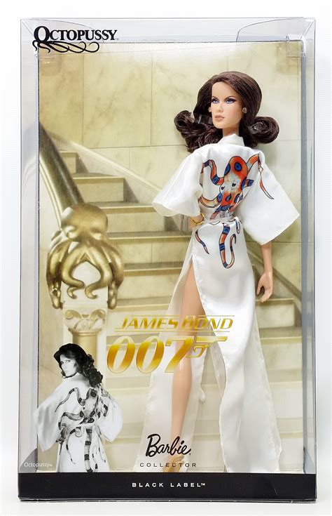 Octopussy James Bond Black Label Collector Barbie Doll Mattel My Xxx Hot Girl