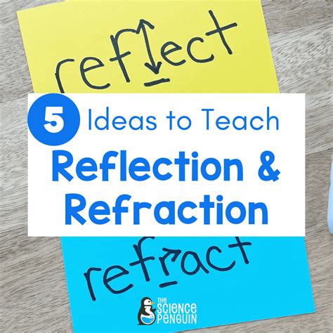 5 Phenomenal Ideas To Teach Light Reflection And Refraction In 5th Grade — The Science Penguin