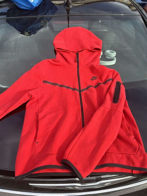 Nike Red Nike Tech Fleece Full Tracksuit Grailed