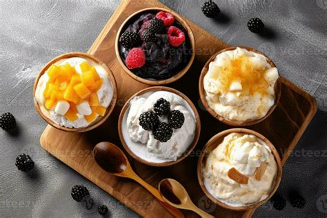Hyper Realistic Quality Of Patbingsu Korean Shaved Ice Dessert Ai