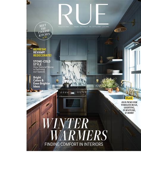 On Newsstands Now Rues Winter 2025 Issue Rue