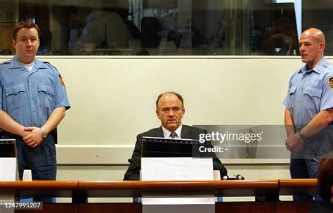 General Stanislav Galic Sits In The International Law Court 05 News Photo Getty Images