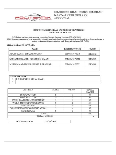 Milling Machine Report Download Free Pdf Machining Numerical Control