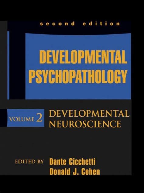Developmental Psychopathology Developmental Neuroscience