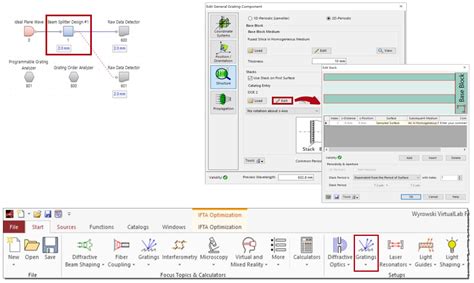 Virtuallab Fusion应用：非近轴衍射分束器的设计与严格分析薄元素近似 Csdn博客