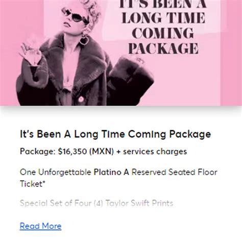 Taylor Swift En La Cdmx Todo Sobre Los Correos De Fan Verificado Costos Y Experiencias Vip