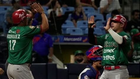 México Blanqueó A Venezuela Y Ocupa El Primer Lugar En La Serie Del
