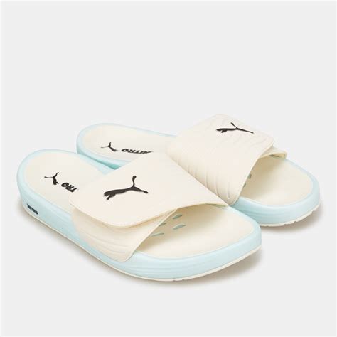 Shop Puma Mens Nitrocat V Slides Ivory Online In Dubai And Uae Sss