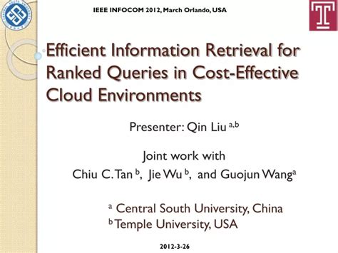 Ppt Eirq Scheme For Ranked Query Cloud Retrieval Powerpoint