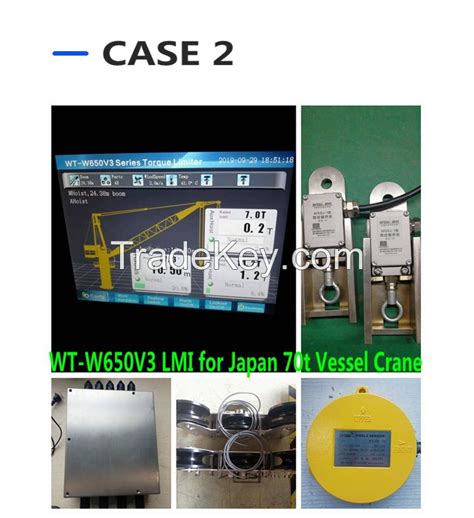 Atex Certified W650V3 Crane Safety Management With Load Control Crane