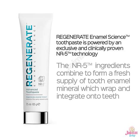 Regenerate Enamel Science Advanced Toothpaste For Sensitive Teeth