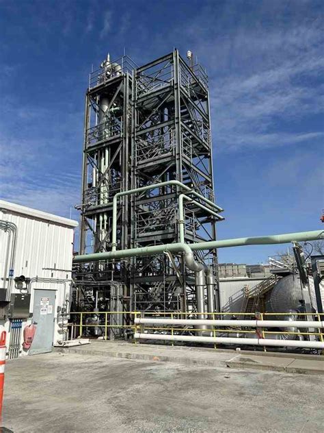 Ethanol Solvent Recovery Distillation System 5994 Lbs H