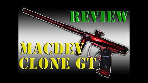 Review Macdev Clone Gt Modalidade Speed Youtube