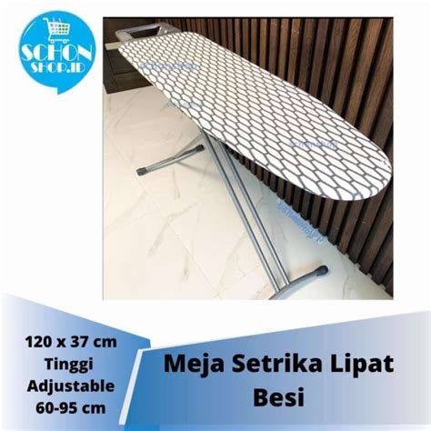 Promo Meja Setrika Berdiri Besi Papan Setrika Lipat Meja Gosok Ironing