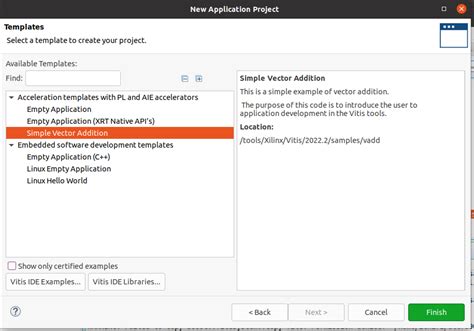 組込みlinux ultra96v2 でvitisやってみる その5 vitis 2022 2 vaddビルド いちりのテクの部屋